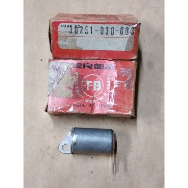 Honda C200 C102 C92 C95 Condenser Kokusan 30251 030 003 Japan Nos