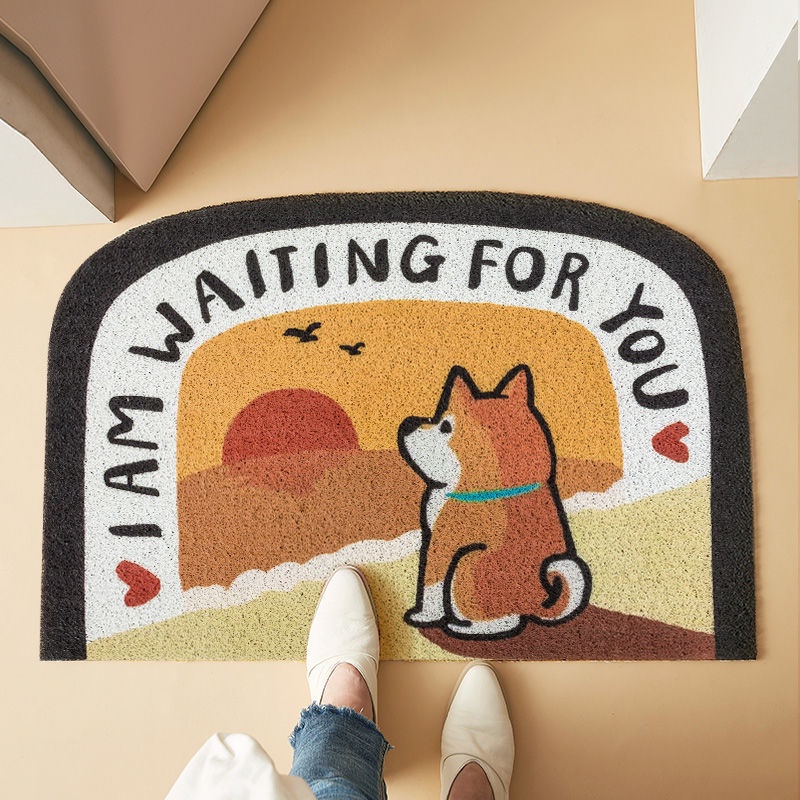 Flash pad ins net celebrity cartoon Shiba Inu dog enters the闪垫ins网红卡通柴犬 ...