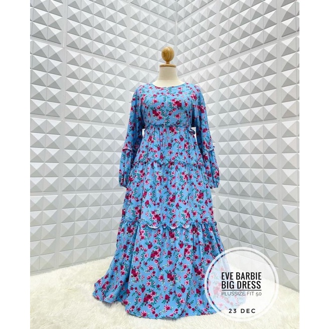 🔥🔥 HOT SELLING DRESS PLUSSIZE🔥🔥DRESS KEMBANG PLUSSIZE,DRESS SAIZ BESAR ...