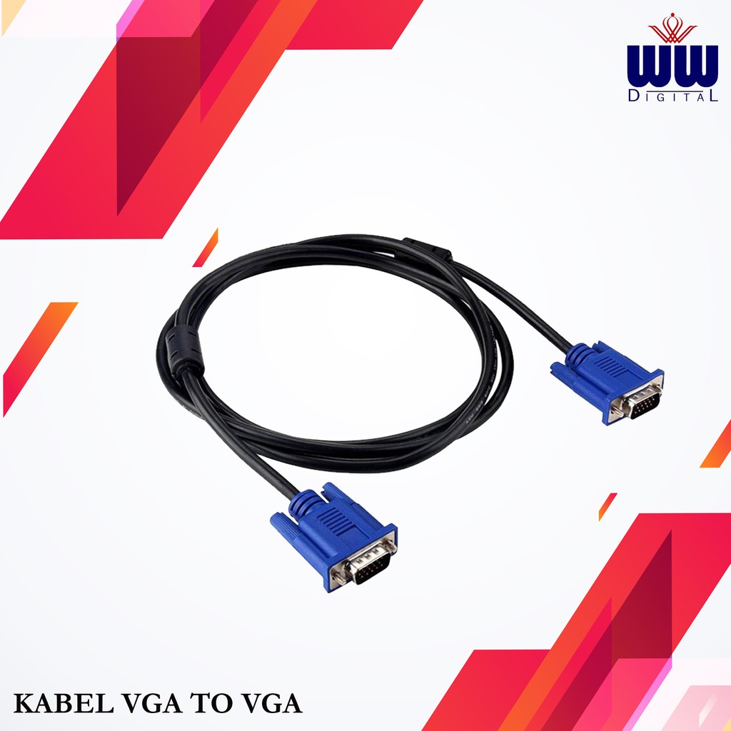 Male TO VGA MALE CABLE | Shopee Malaysia