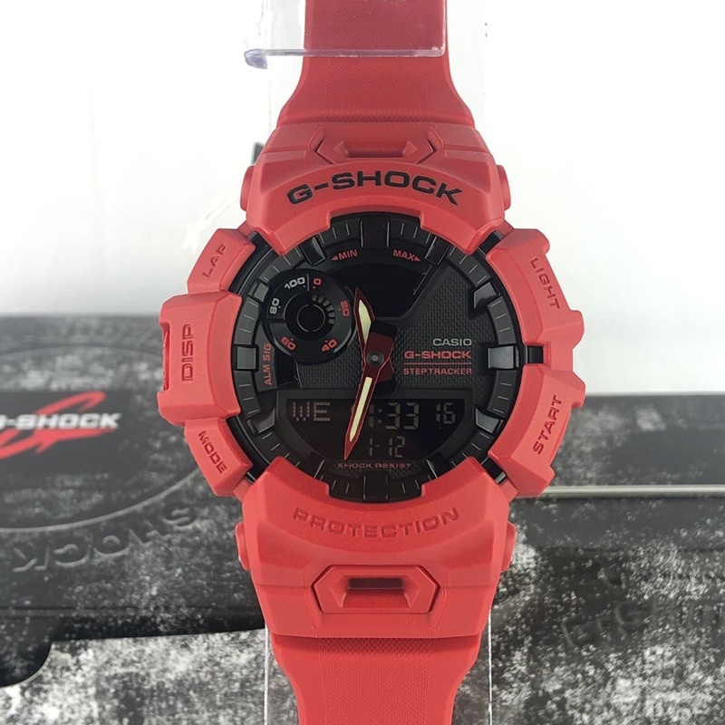 Casio G-Shock Vibrant Red Series G-Squad Bluetooth Smartphone Link GBA ...