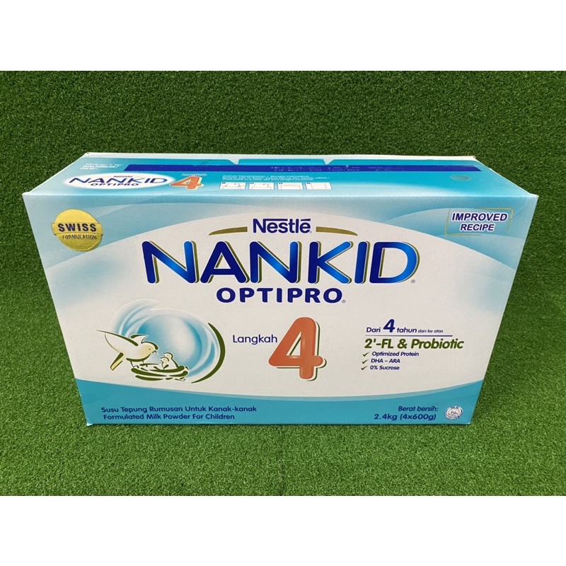 Nestle **Offer** NANKID Optipro Langkah 4 ( 4 X 600g ) 2.4kg | Shopee ...