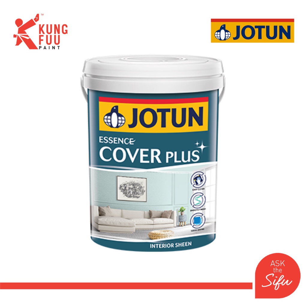 Jotun Essence Cover Plus Sheen 5 Litre / 15 Litre (White) | Shopee Malaysia