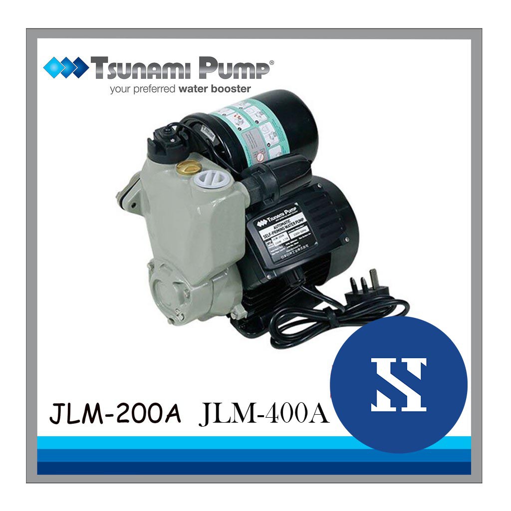 TSUNAMI JLM200A JLM400A 400W INTELLIGENT AUTOMATIC SELF-PRIMING JET ...