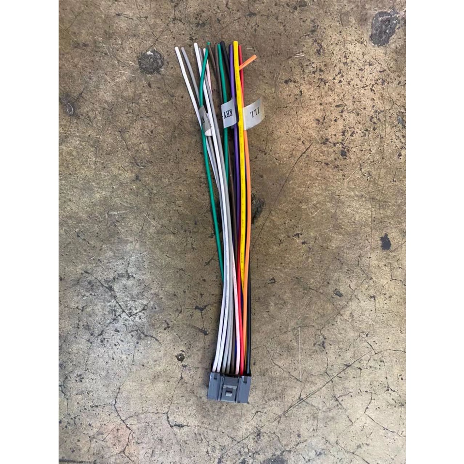 ANDROID CAR PLAYER POWER SOCKET UNIVERSAL SOCKET WITH WIRING TAG ...