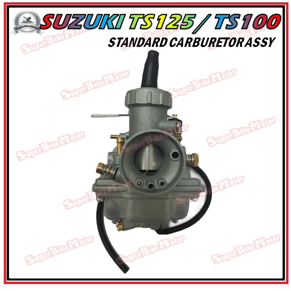 SUZUKI TS125 / TS100 - Standard Carburetor Assy - OEM | Shopee Malaysia