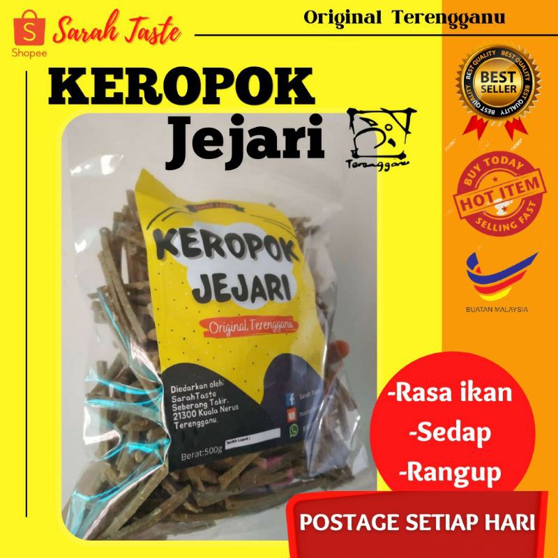 Keropok Jejari/Cikedis Ori Terengganu | Shopee Malaysia