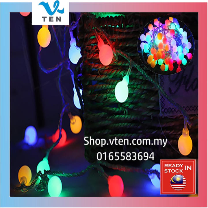 LED Specialty Seasonal Lights 10Meter RGB Small Bulb 100LEDS LED Fairy ...