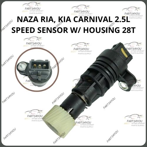 KIA CARNIVAL, NAZA RIA (28T) METER SPEED SENSOR With HOUSING 46510 ...