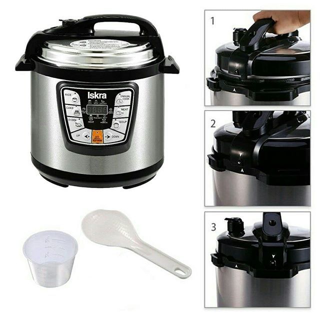 Iskra pressure cooker 6 liter | Shopee Malaysia