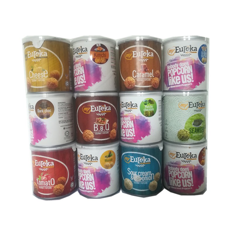 Eureka Popcorn 35g mini can (assorted) | Shopee Malaysia