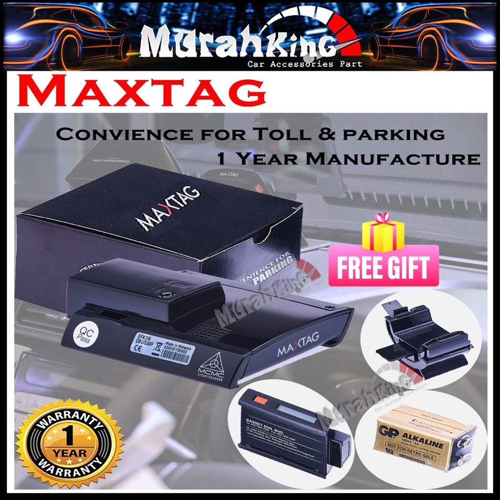 Original Smart Max Tag MaxTag Latest Version Touch n go Infrared Device ...