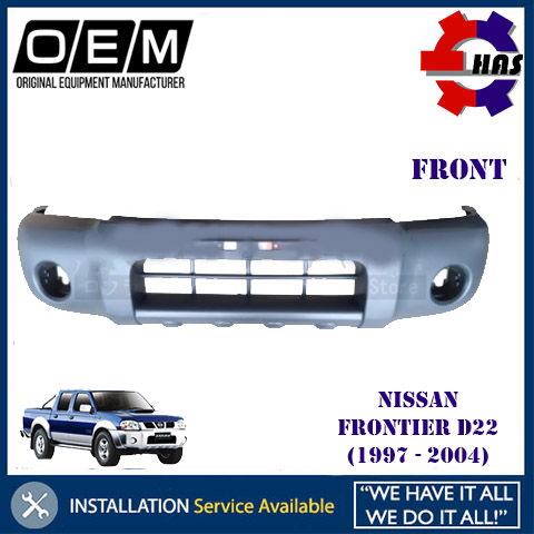 Nissan Frontier D22 (1997 - 2004) Standard Front Bumper Depan | Shopee ...