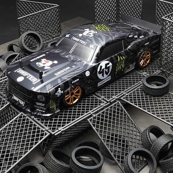 Professional RC remote control car four -wheel drive drift car electric ...
