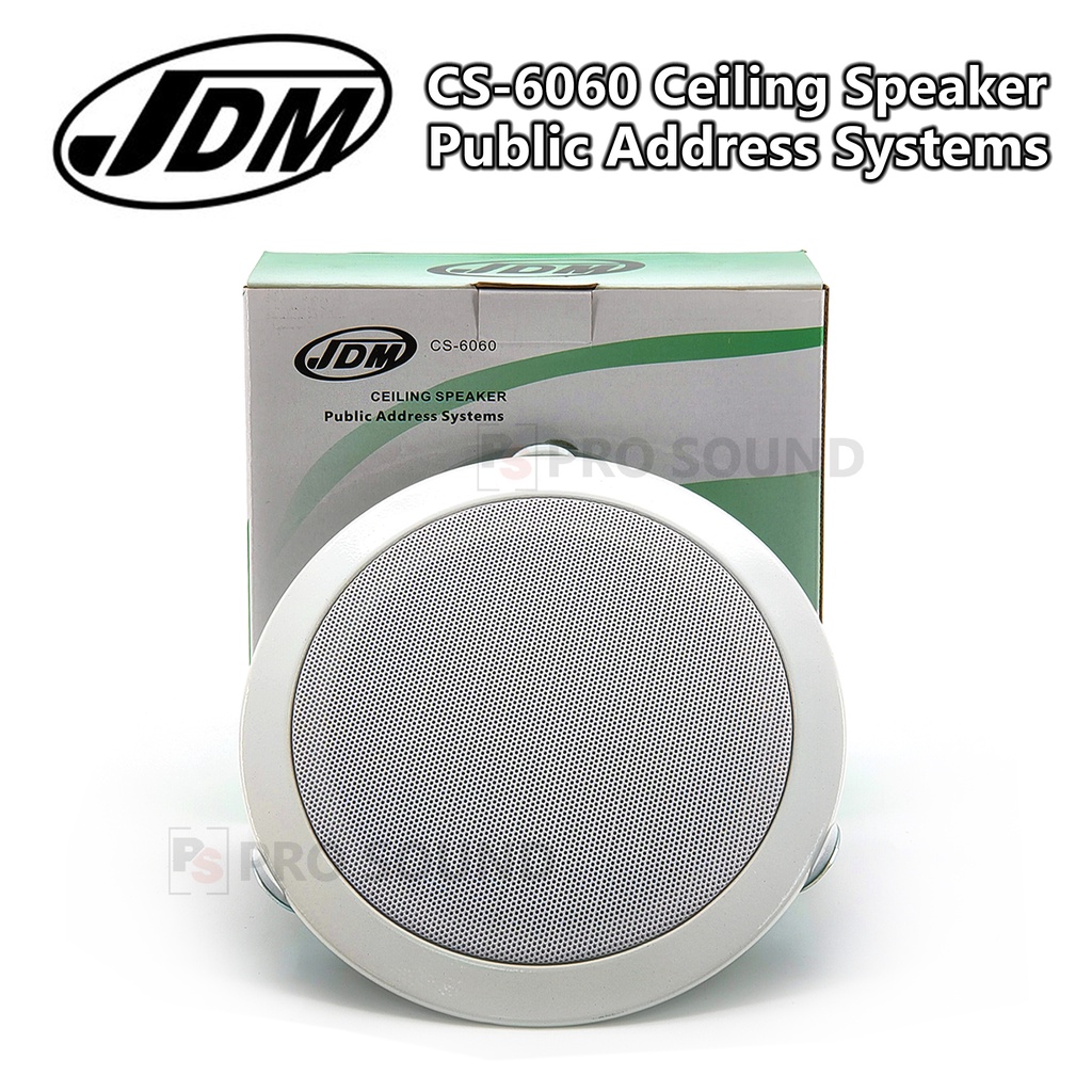 JDM CS-6060 Ceiling Speaker Public Address Systems | Shopee Malaysia