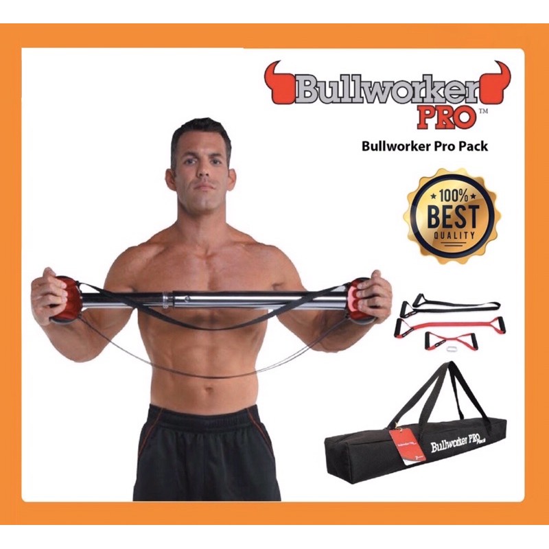 Bullworker 28'' Pro Pack Pro Total Body Workout Muscle of Biceps ...