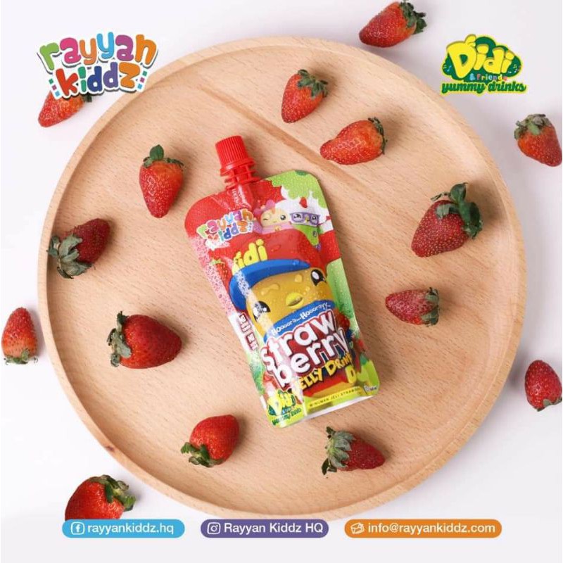 Rayyan Kiddz Jelly Drink ( STRAWBERRY) | Shopee Malaysia