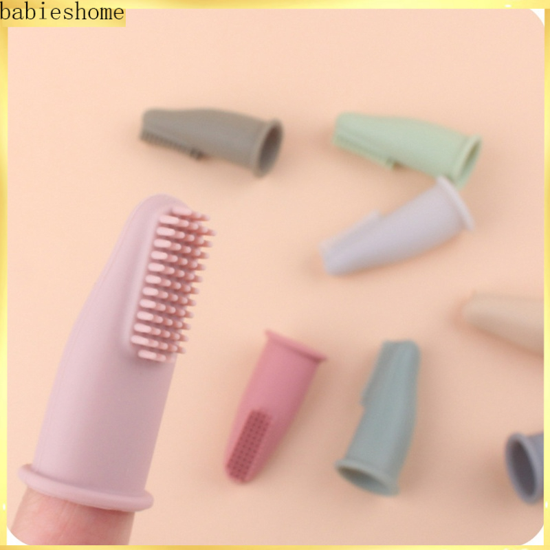 BABI Baby Silicone Baby Finger Toothbrush Infant Kid Oral Care ...