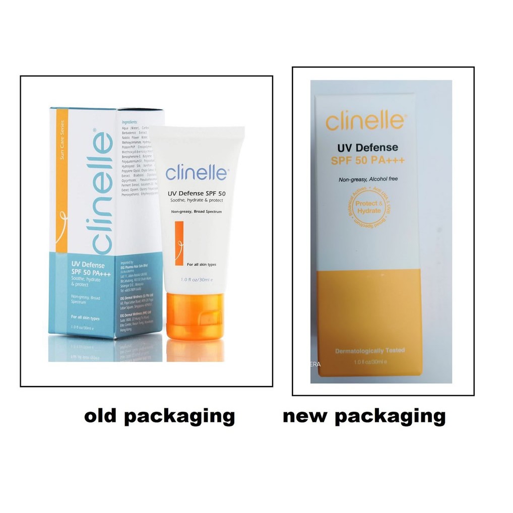 CLINELLE UV DEFENSE SPF 50 PA+++ 30ML | Shopee Malaysia