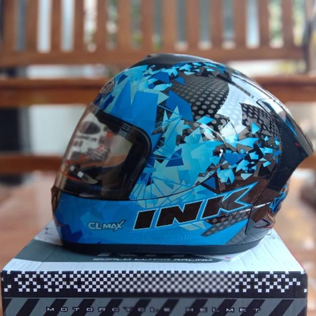 HITAM Original INK CL Max Series 6 Black Blue Full Face Blue Black ...