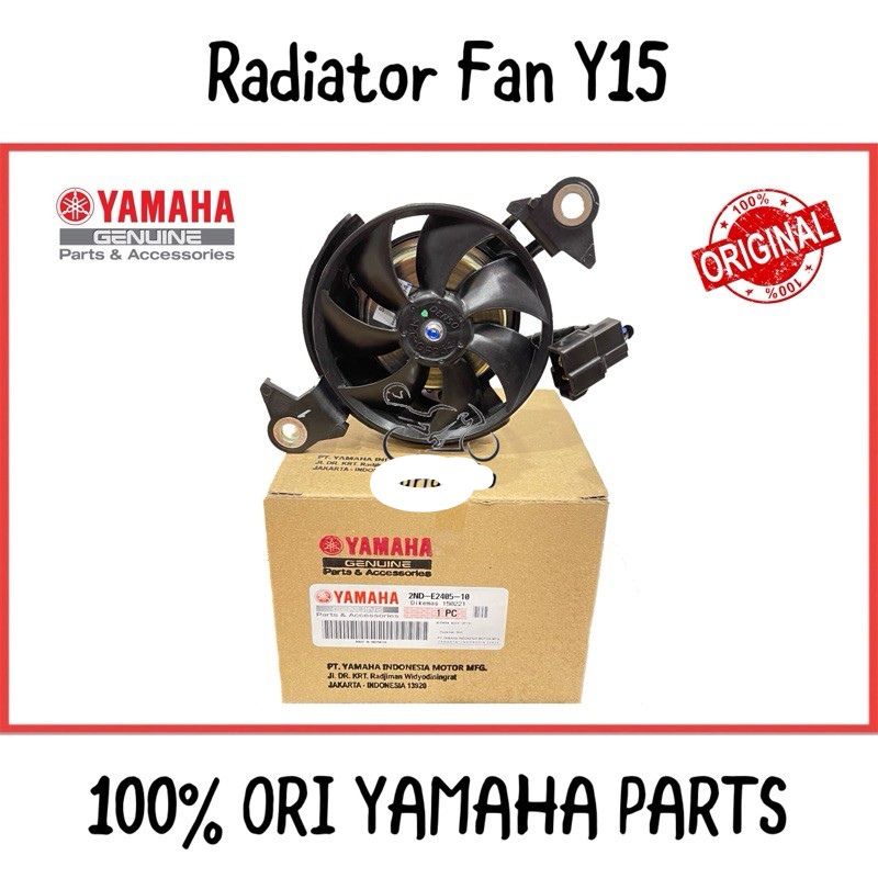 Radiator Fan Cooling Fan Kipas Yamaha Y15 Y15ZR YSUKU 100% HLY Original ...