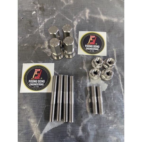 RXZ Y125Z LC Y15 RR ZX150 ZXR Y100 Y110 TXR CNC HEAD BLOCK NUT STEEL ...