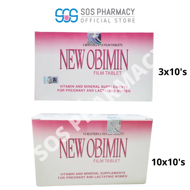 New Obimin (30 tablets / 100 tablets) | Shopee Malaysia