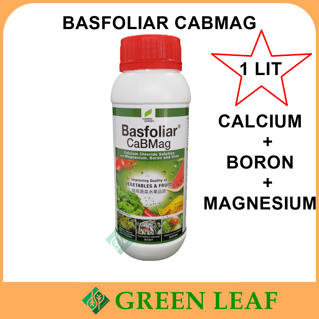 Basfoliar CaBMag 1Lit Baja Calcium Boron Magnesium Fertilizer | Shopee ...