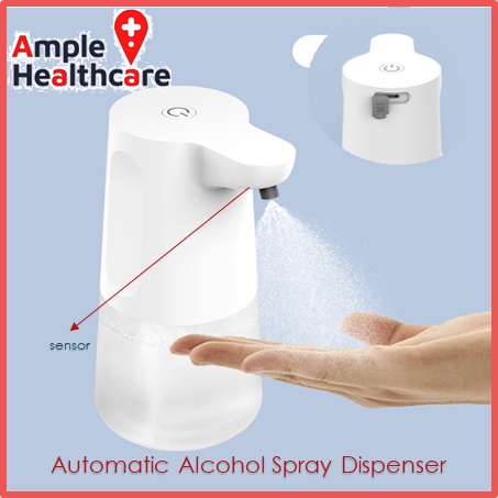 Automatic Alcohol & Sanitizer Spray Dispenser / Mesin Semburan Alkohol ...