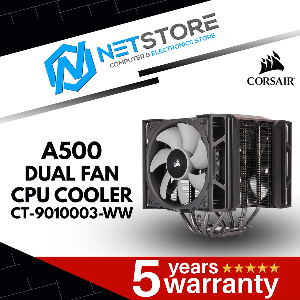 CORSAIR A500 DUAL FAN CPU COOLER - CT-9010003-WW | Shopee Malaysia
