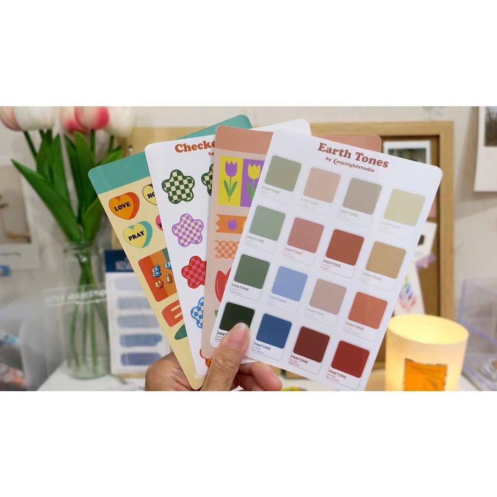 Bundle Sticker Sheets | Aesthetic Stickers | Journaling Stickers ...