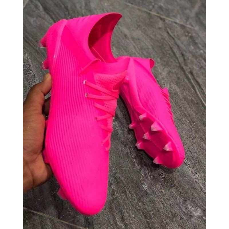 kasut bola sepa kasut sukan pancang Sepak X 19.1 Pink READY STOCK ...