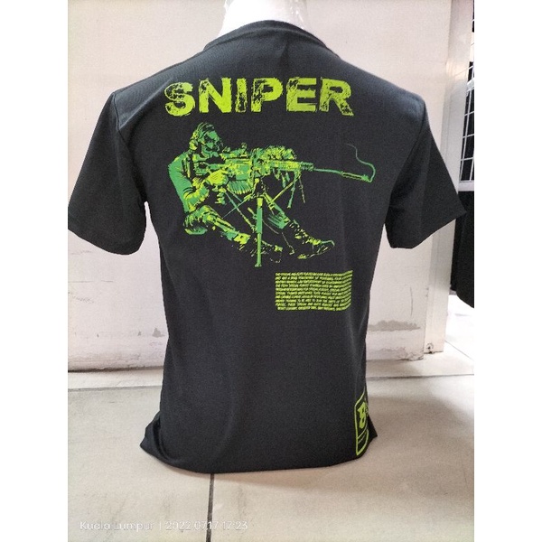 TAKTKAL BAJU MILITARY SILKSCREEN SNIPER READY STOCK | Shopee Malaysia