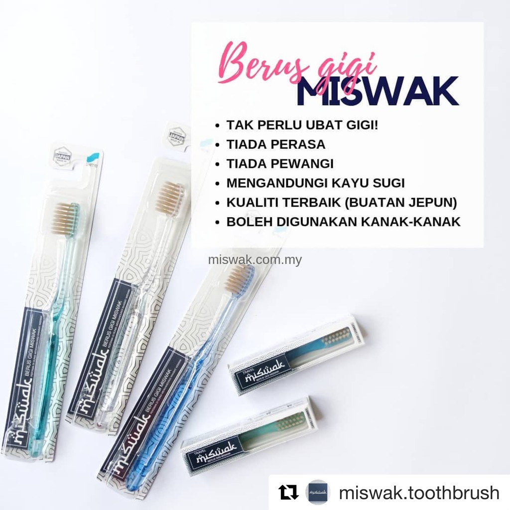BERUS GIGI MISWAK | KAYU SUGI | Shopee Malaysia