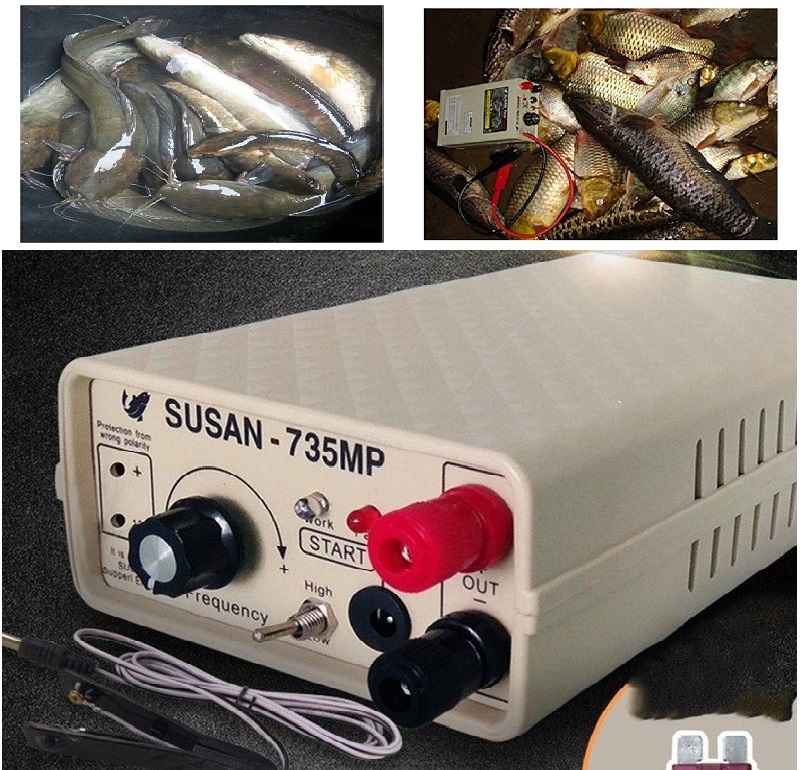 Electric Fishing Machine Ultrasonic Inverter Fish Shocker Stunner for ...