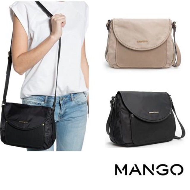 Mango Nylon Sling Bag | Shopee Malaysia