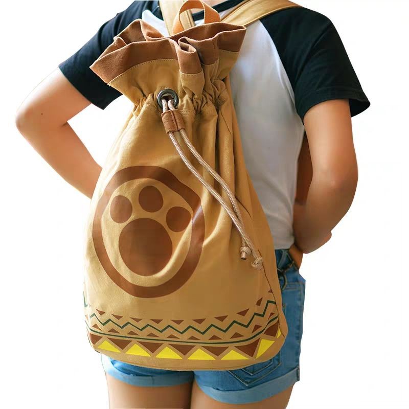 🔥 Ready Stock 🔥 Cosplay Backpack Game Monster Hunter Bag Airou Airu Cat ...