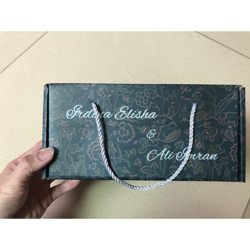 Customize Gift Box Doorgift Wedding Gift Birthday Gift Open House Bowl ...