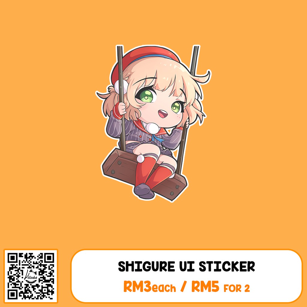 Shigure Ui Vtuber Sticker | Shopee Malaysia