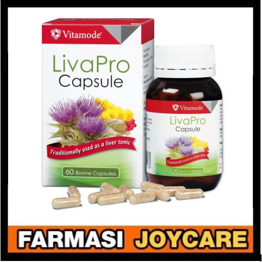 Vitamode LivaPro 60's As Liver Tonic Legalon Essentiale Forte | Shopee ...