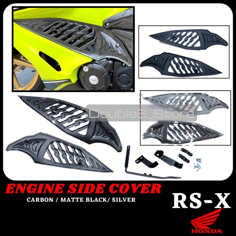 HONDA RSX150 ENGINE SIDE COVER / CRASH BAR COVER / BODY FRAME COVER ...
