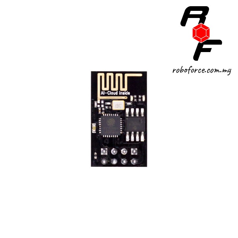 ESP8266 ESP-01/ESP01 WiFi Module for Arduino/Raspberry Pi/ ARM/ 8051 Microcontrollers (STEM ...