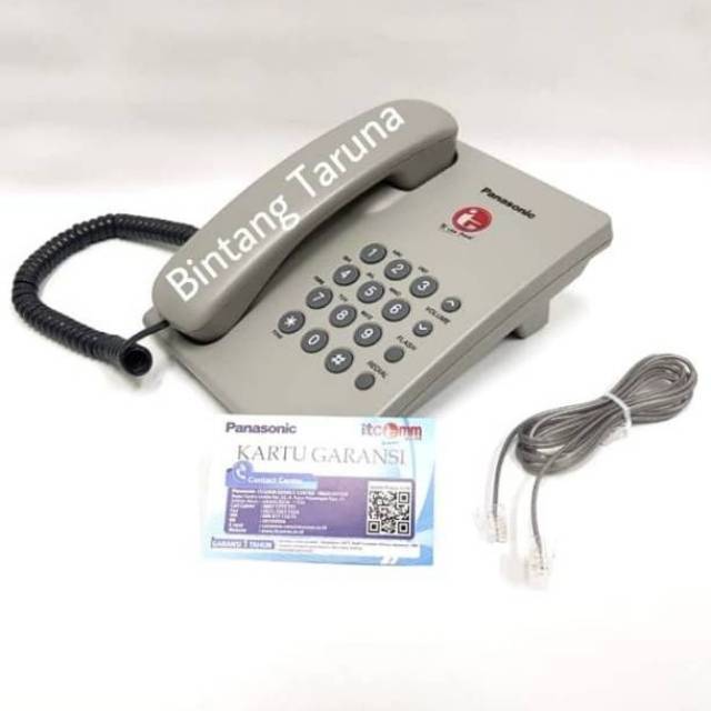 Panasonic KX-TS505MXH Cable Telephone Panasonic TS505 Telephone (Silver ...