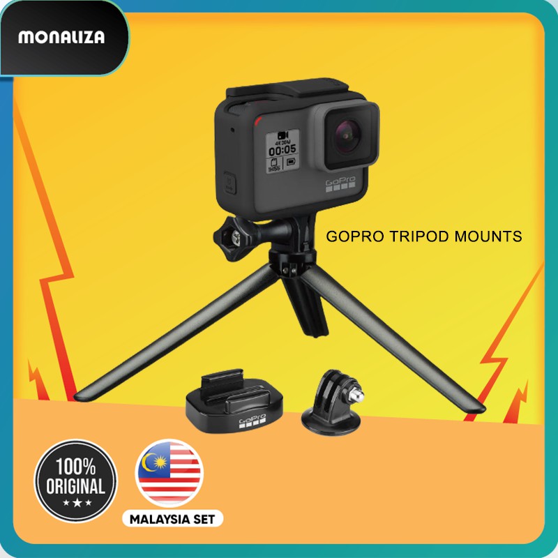 GoPro Tripod Mounts (including 3-way tripod) | Shopee Malaysia