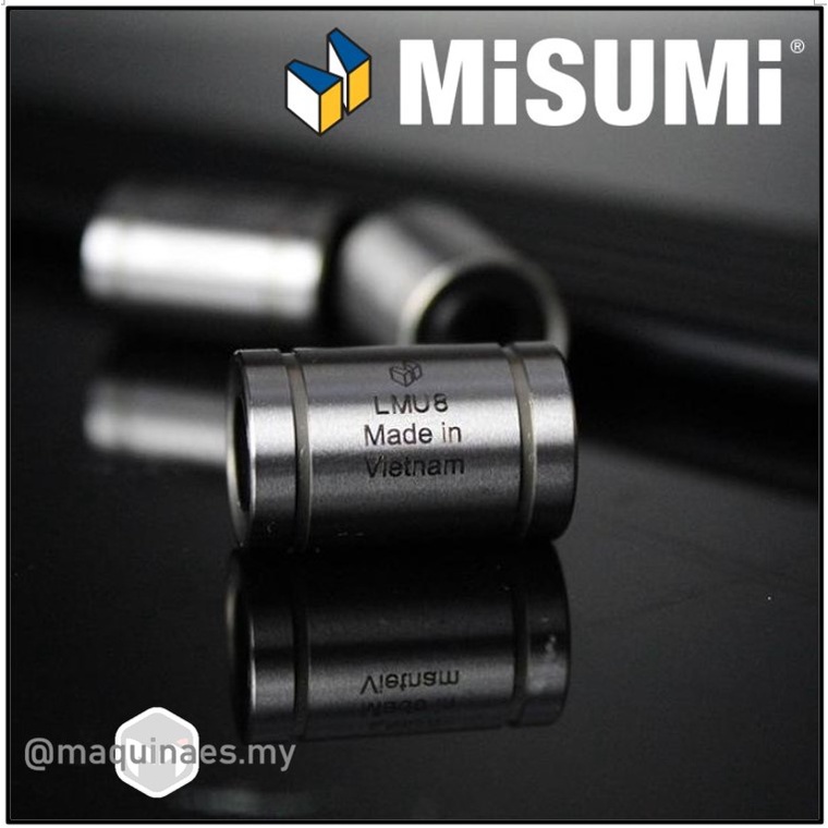 MISUMI Linear Bush Bearing LMU (3D Printers: Prusa, Anet etc. / CNC ...