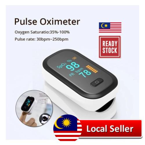Finger Oximeter SpO2 Pulse Rate Monitor Fast Data, Perfusion Index SPO2 Meter Pengukur Oksigen ...