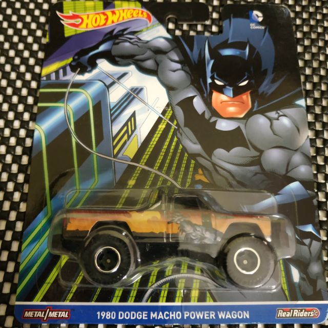 HOT WHEELS POP CULTURE BATMAN 80 DODGE MACHO POWER WAGON | Shopee Malaysia
