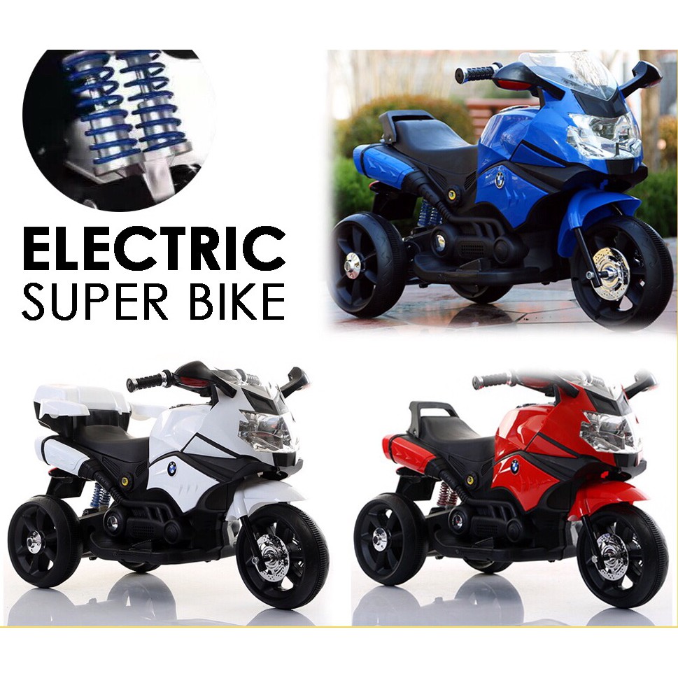 🔥Readystock 🔥ELECTRIC SUPERBIKE Rechargeable battery 3 wheel electronic ...