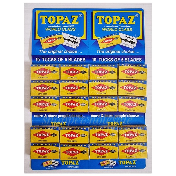 Topaz Blade 5's x 20 Boxes | Shopee Malaysia
