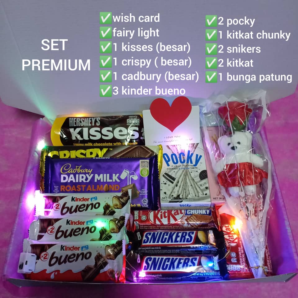 Gift Box Birthday Coklat Box Surprise Gift Box Chocolate Gift Box ...